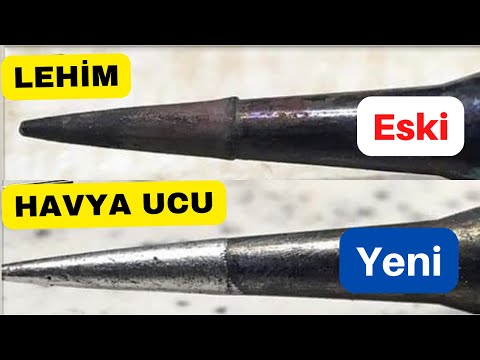Havya ucu lehim tutmuyor mu lehim makinesi ucu yenileme DIY