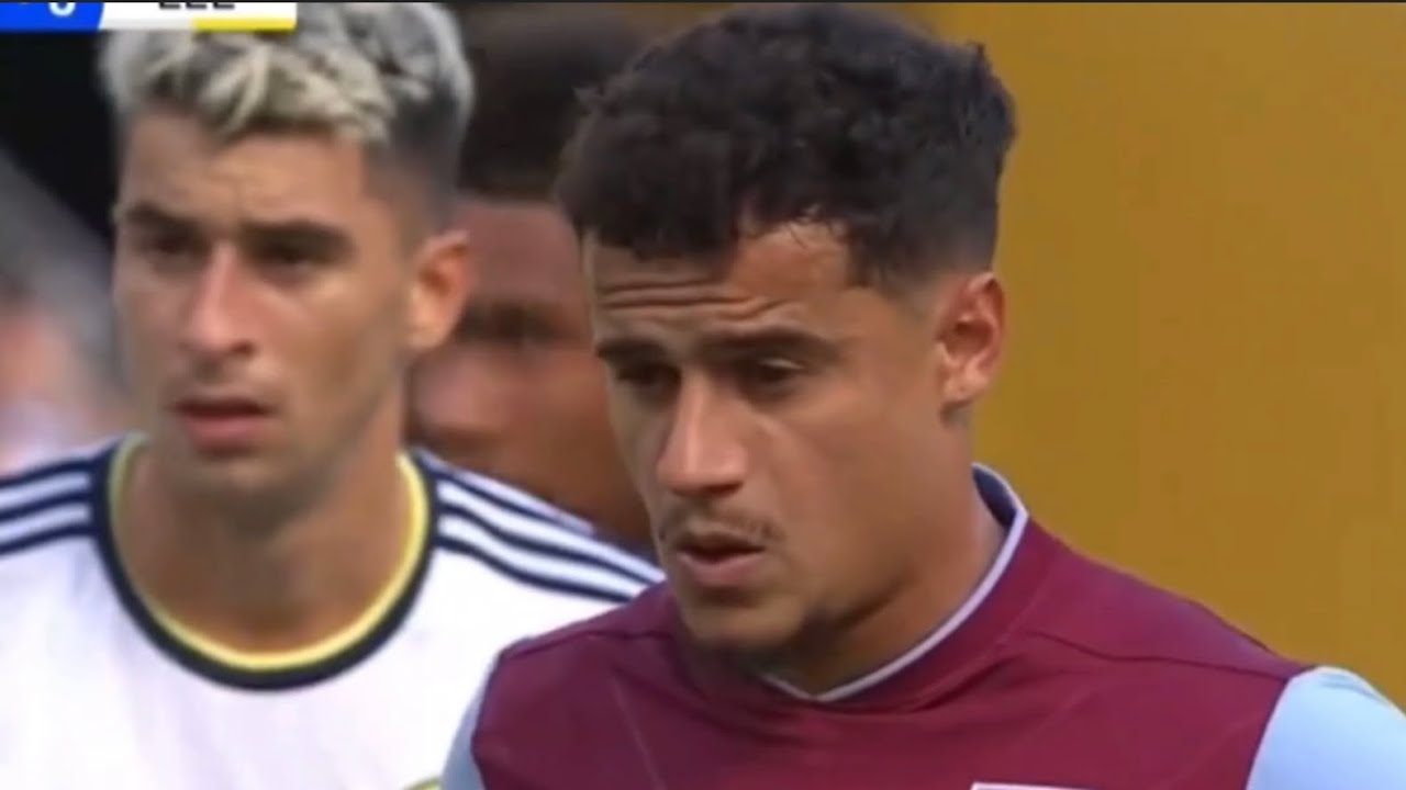 Illan Meslier save Coutinho penalty 🥅👏🏻 - YouTube