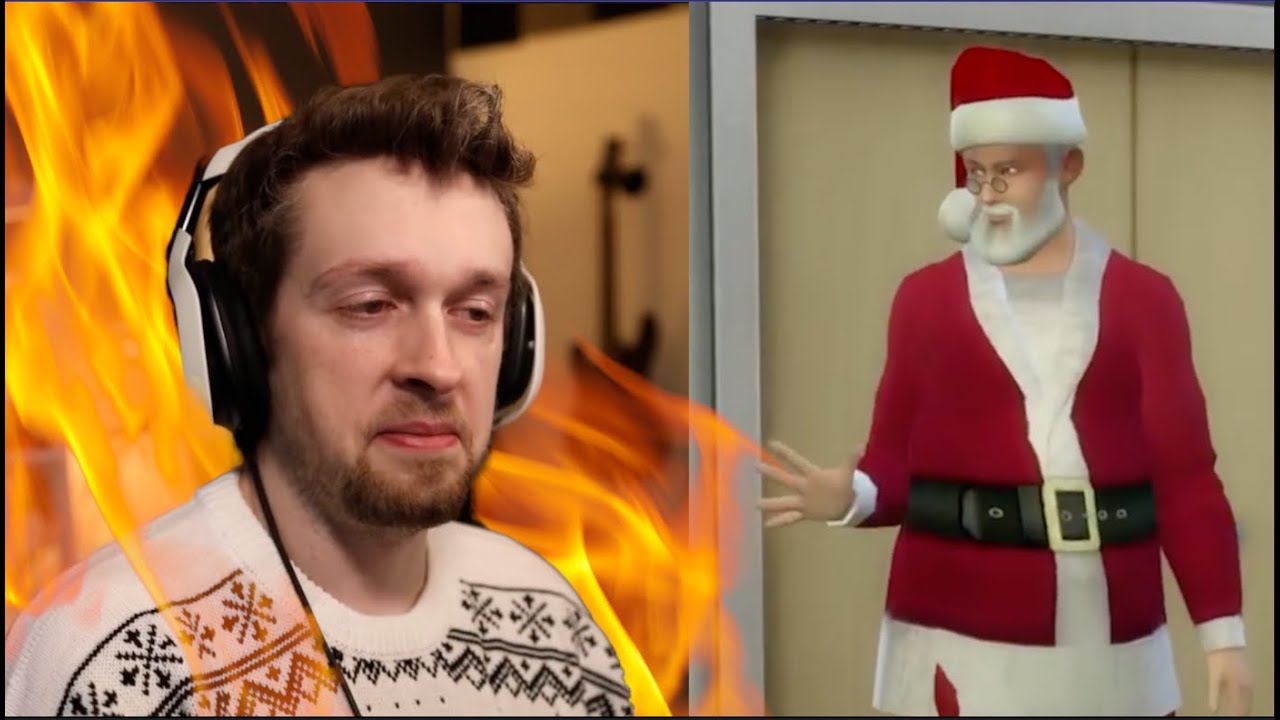 Kevin's struggle with Santa Claus - YouTube