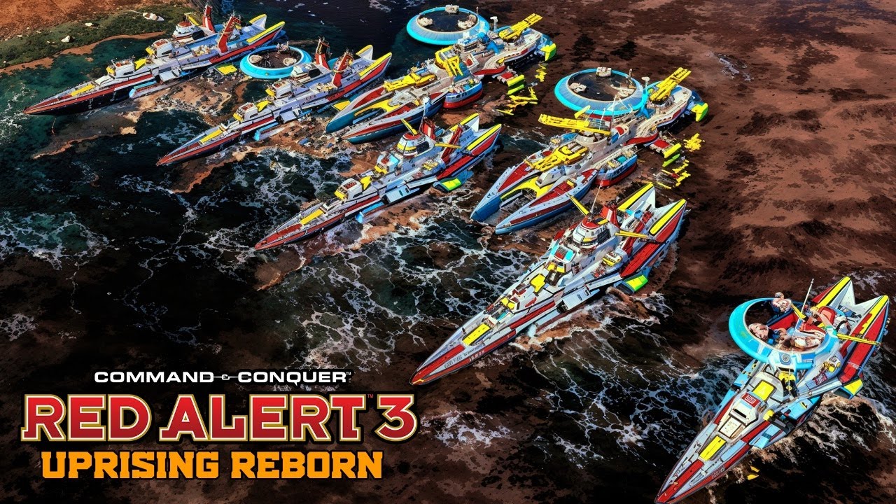 Red Alert 3: Uprising Reborn Mod – Legendary Naval Domination! - YouTube