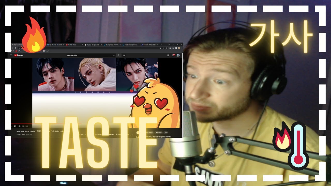 First time hearing TASTE (가사) by Stray Kids! - YouTube