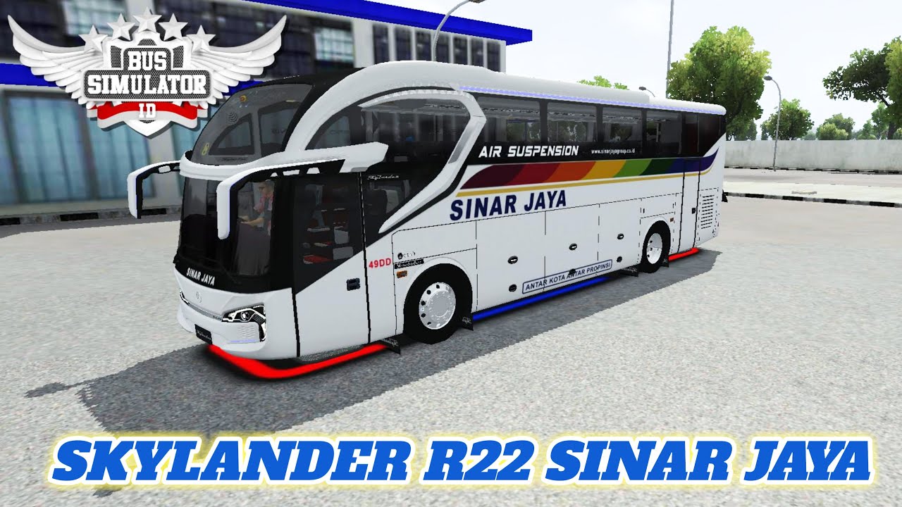 mod bussid skylander r22 facelift | Bus Simulator Indonesia - YouTube