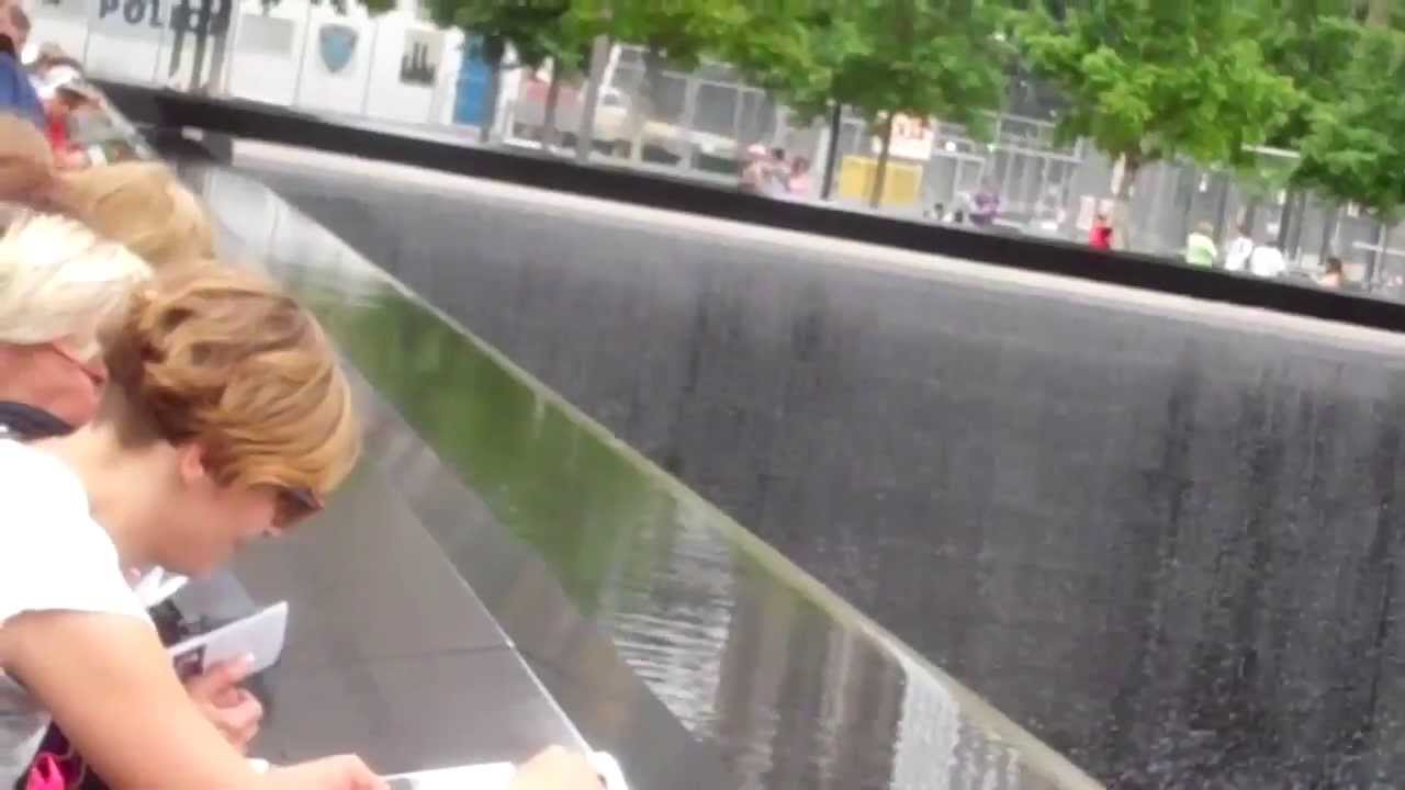 WORLD TRADE CENTER Freedom Tower Massive REFLECTING POOLS & Fabulous ...