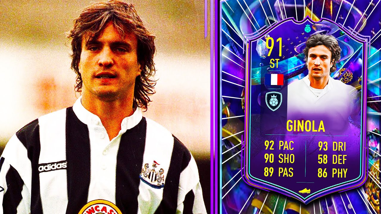 91 FANTASY HERO GINOLA PLAYER REVIEW - FIFA 23 - YouTube