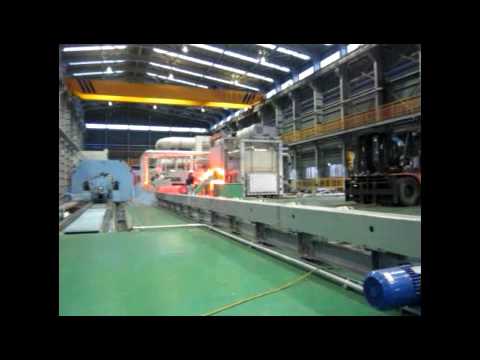 Gun barrel forging machine - YouTube