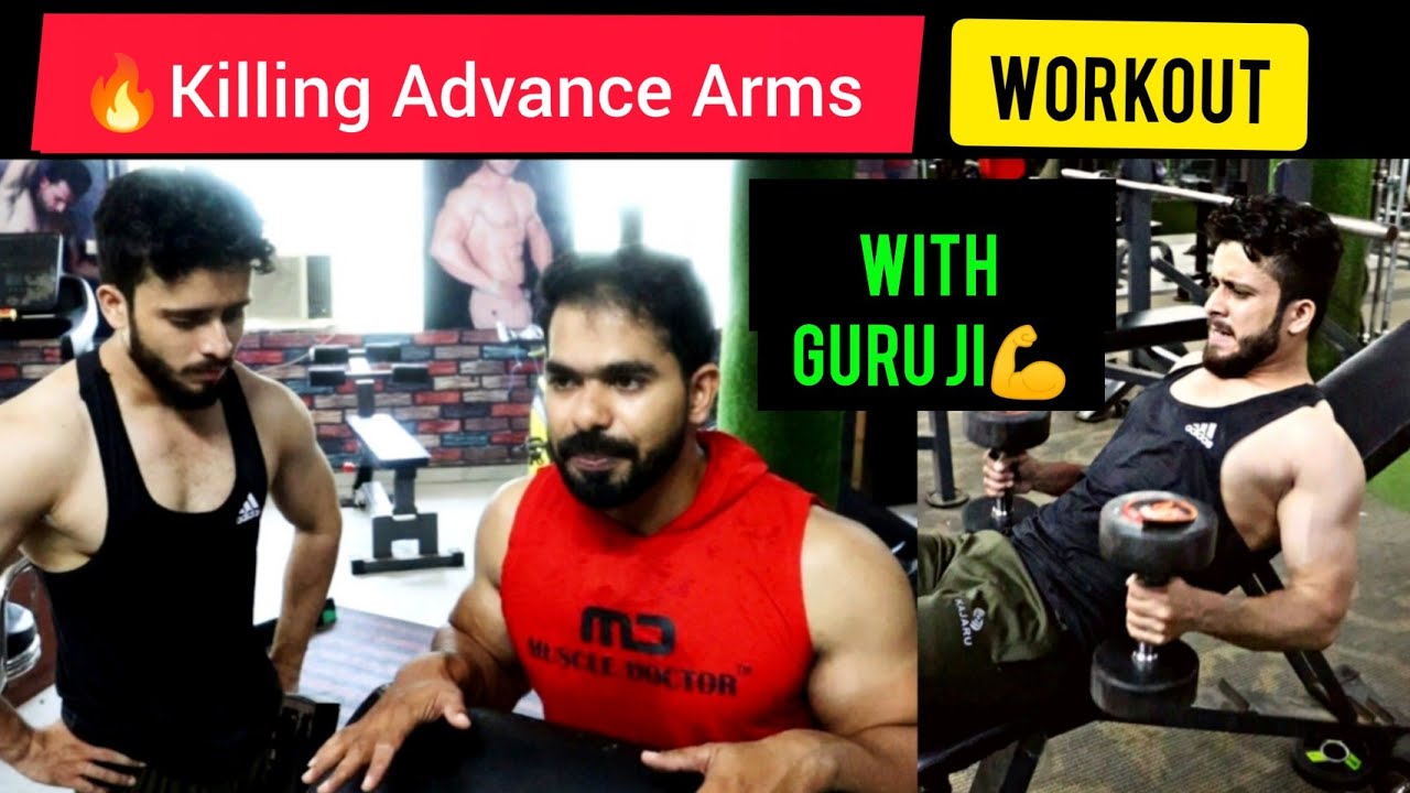 Advance Arms Workout For Bigger Arms Size💪 | Bodybuilder Bicep Triceps ...