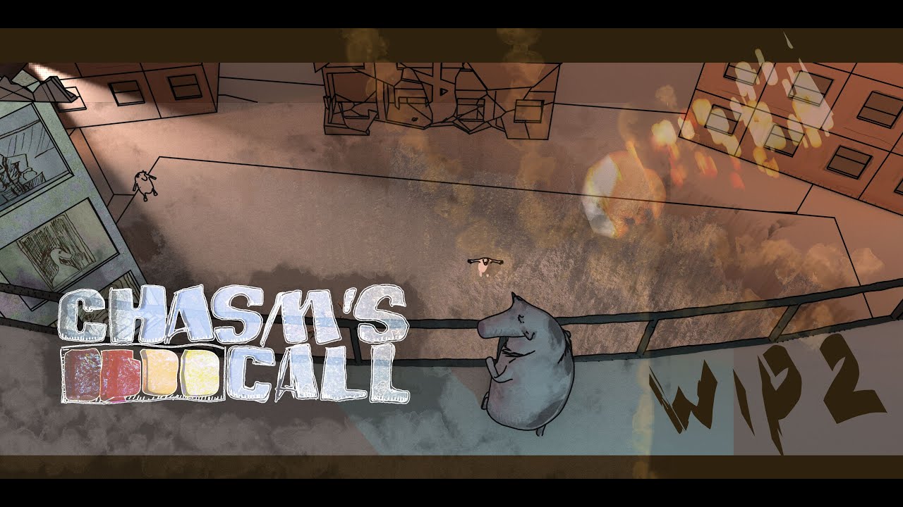 Chasm's Call 3D Challenge WIP 2. 🐄🐮. Inspired by The Far Side. # ...