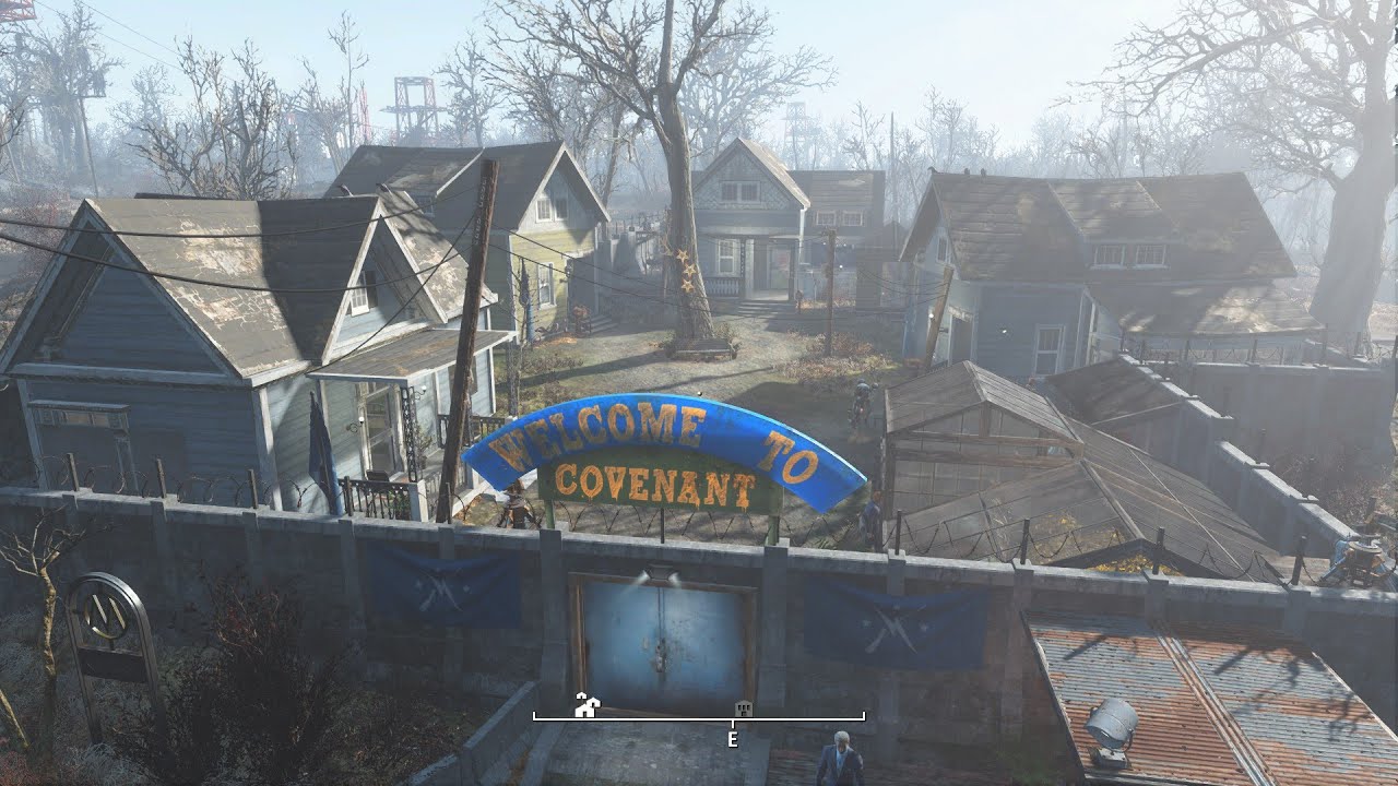 Fallout 4 Settlements - Covenant - No mods (cc content, commands and ...
