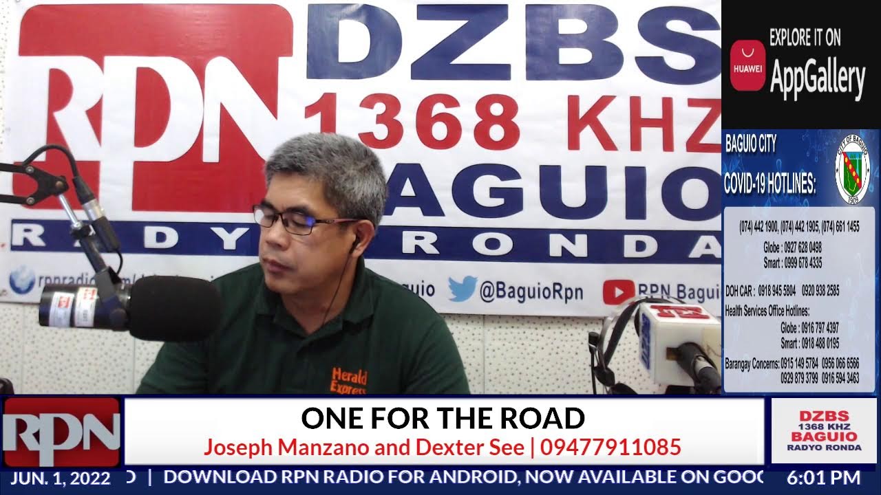 ONE FOR THE ROAD with Joseph Manzano & Dexter See | June 01 2022 - YouTube