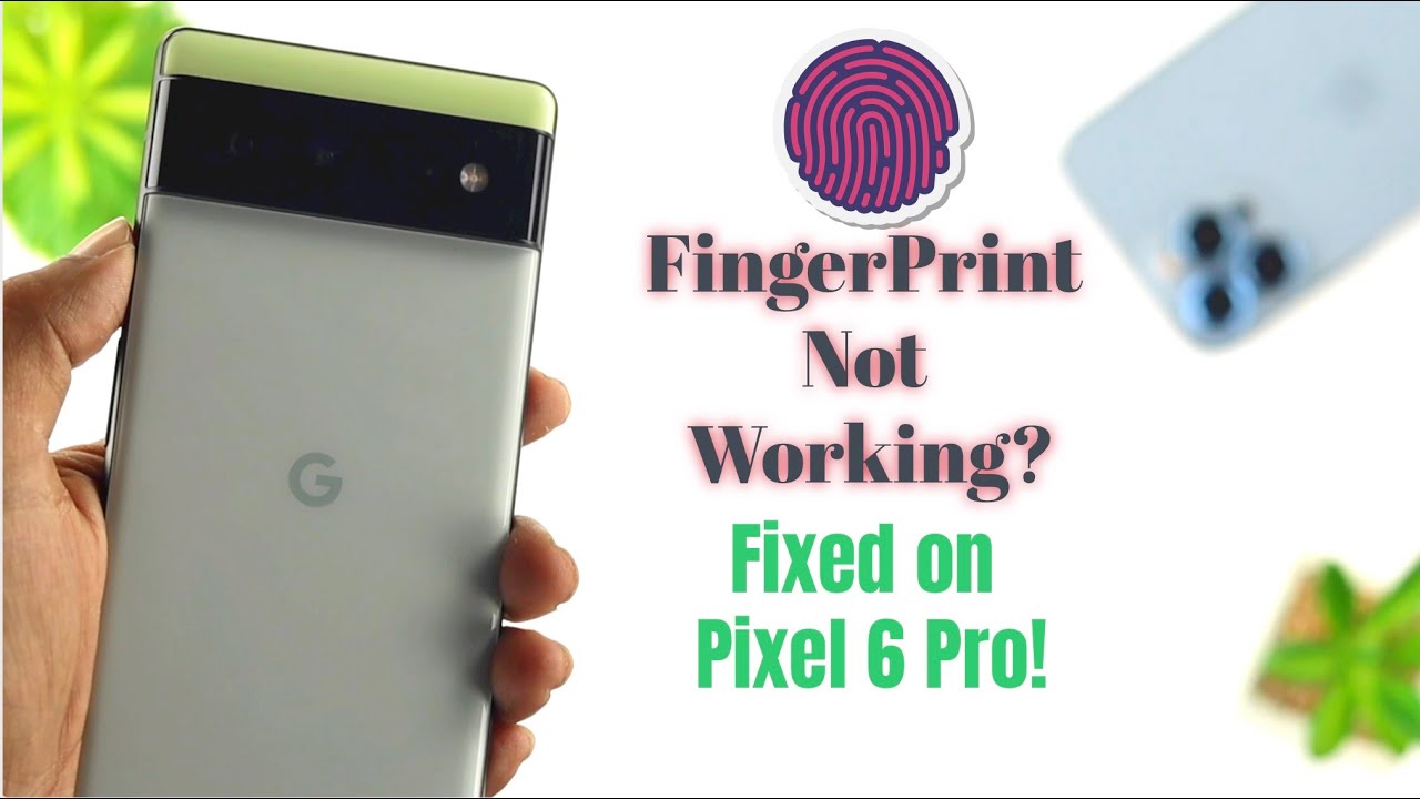 Pixel 6 Pro/ 6: Fingerprint Not Working! [How to Fix] - YouTube
