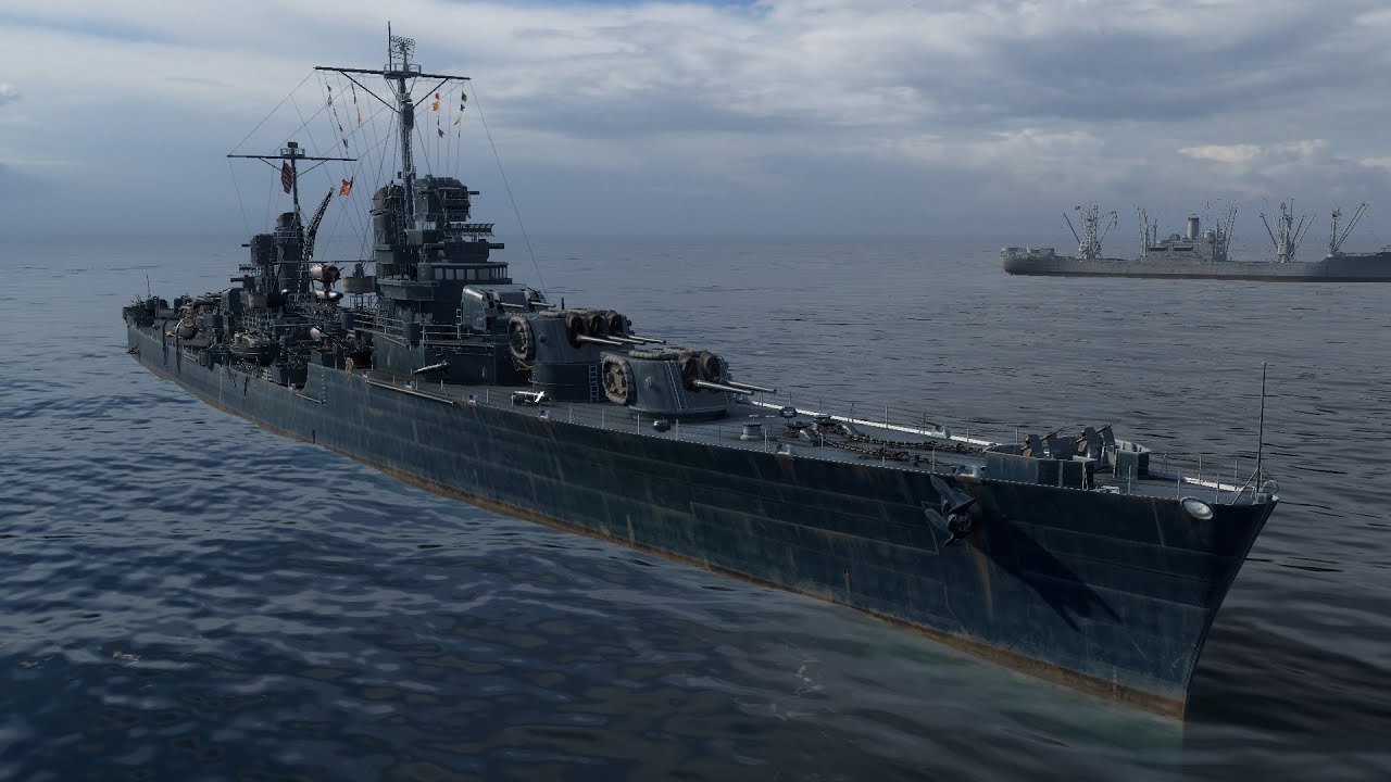 WoWs #28: The Dallas class light cruiser... it's a bad hair day, and ...