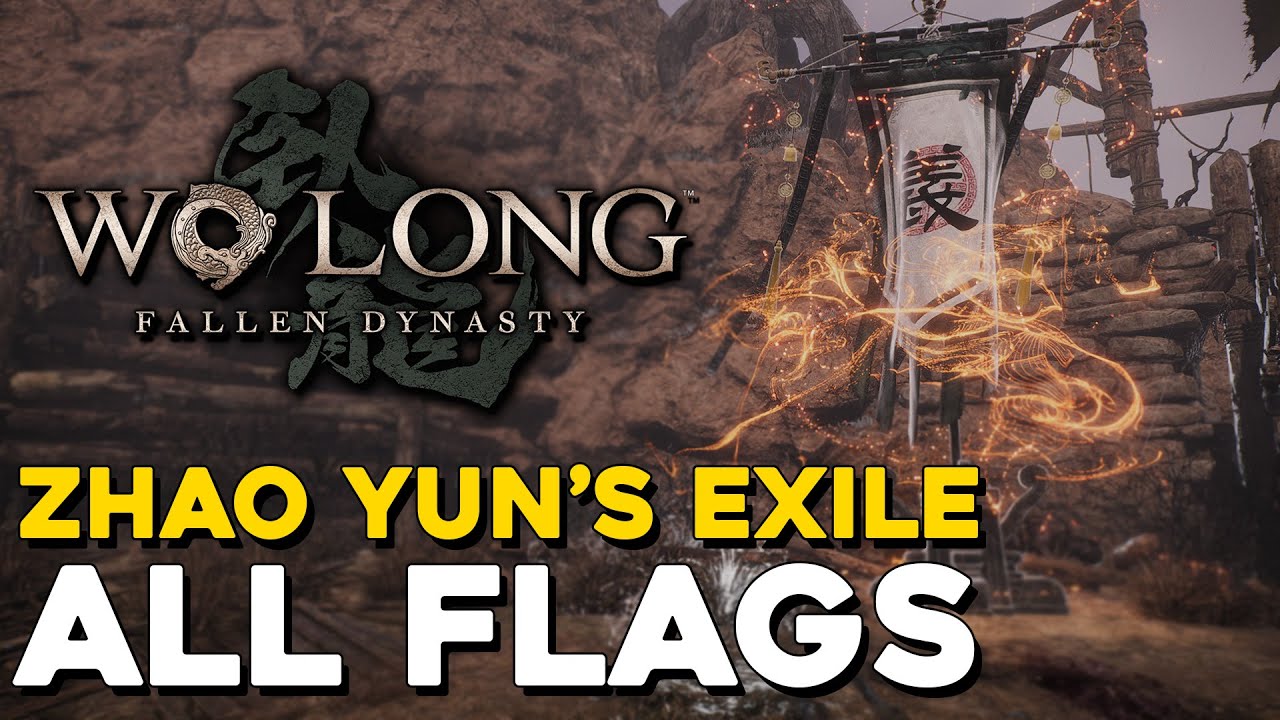 Wo Long Zhao Yun's Exile All Flag Locations (All Battle Flags & Marking ...