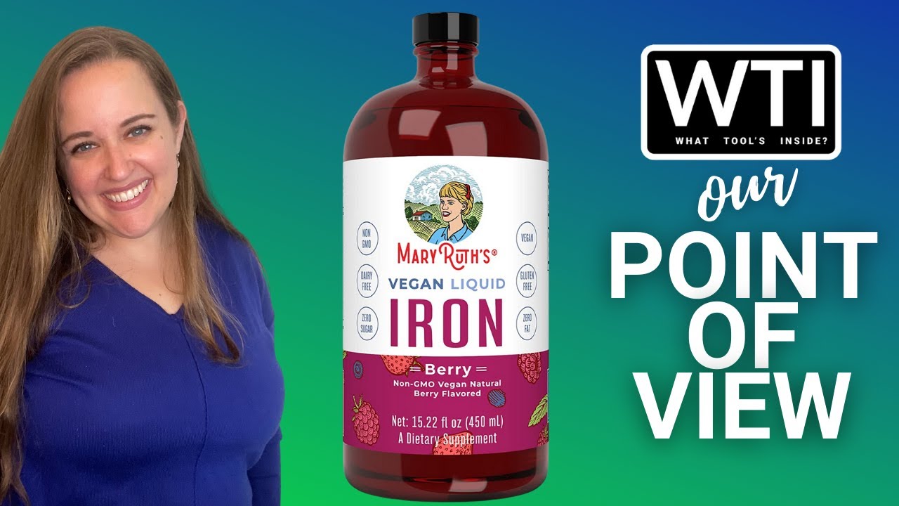 Our Point of View on MaryRuth Organics Iron Supplements - YouTube