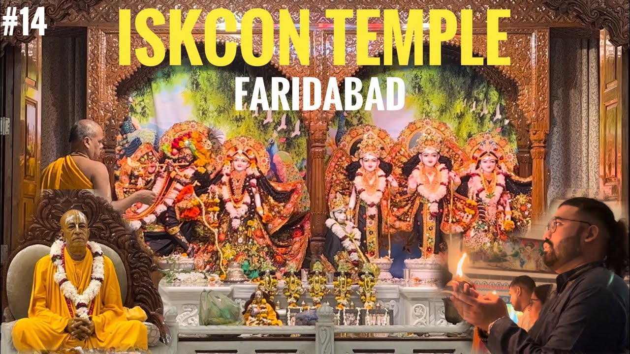 ISKCON TEMPLE FARIDABAD || - YouTube