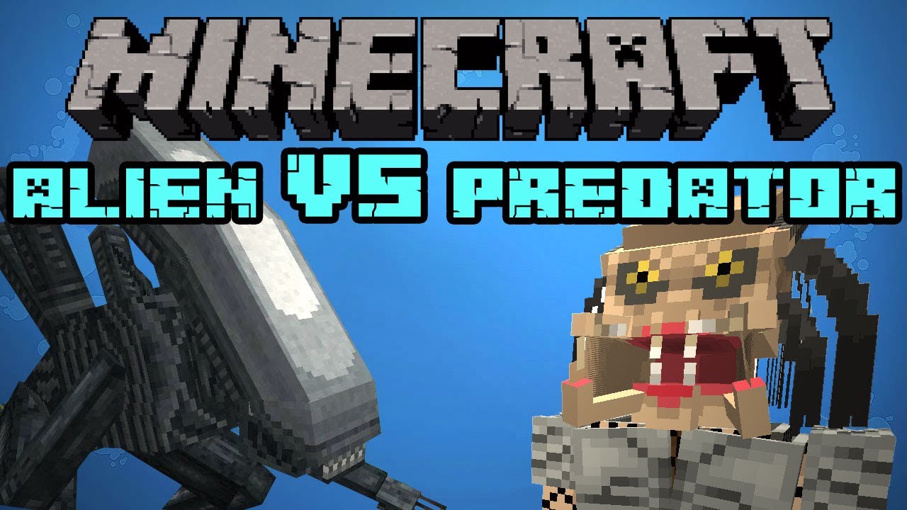 Minecraft Mod Showcase : Alien VS Predator - YouTube