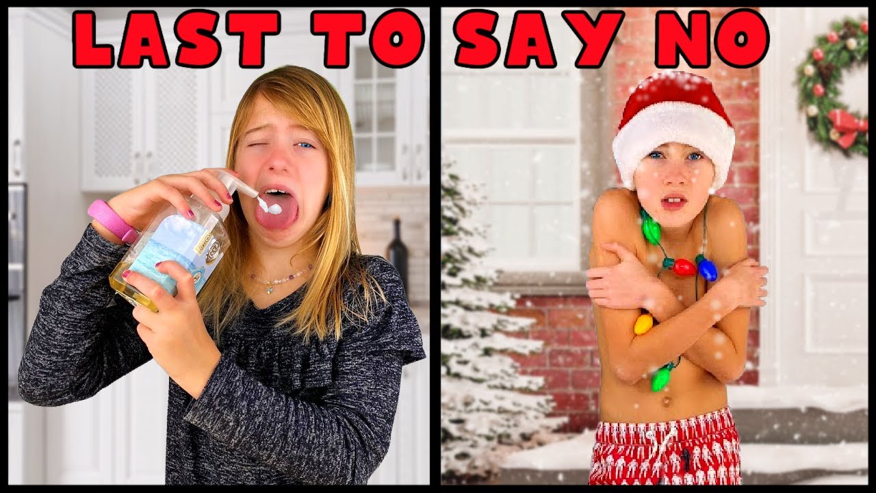 Who Will Be The Last To Say No Challenge | Part 2 - YouTube