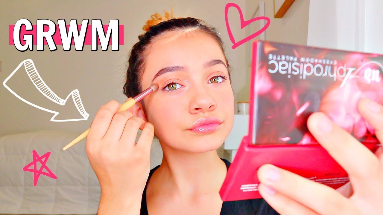 GRWM traveling to again... makeup tutorial video 2018 💝 - YouTube