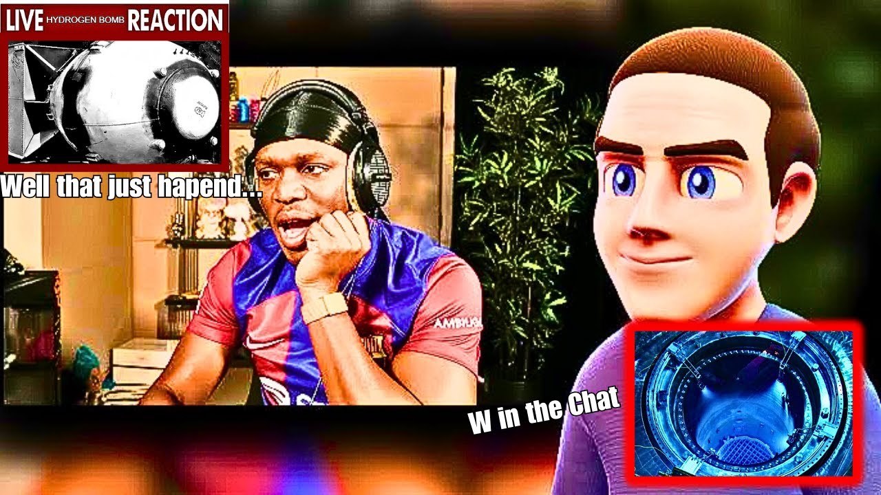 Hydrogen Bomb Reacting to Nuclear Reactor Reacting TO ReactBot reacts to KSI reacting to ...