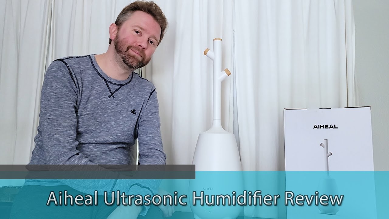 COOL LOOKING HUMIDIFIER - Aiheal Ultrasonic Humidifier Review - YouTube