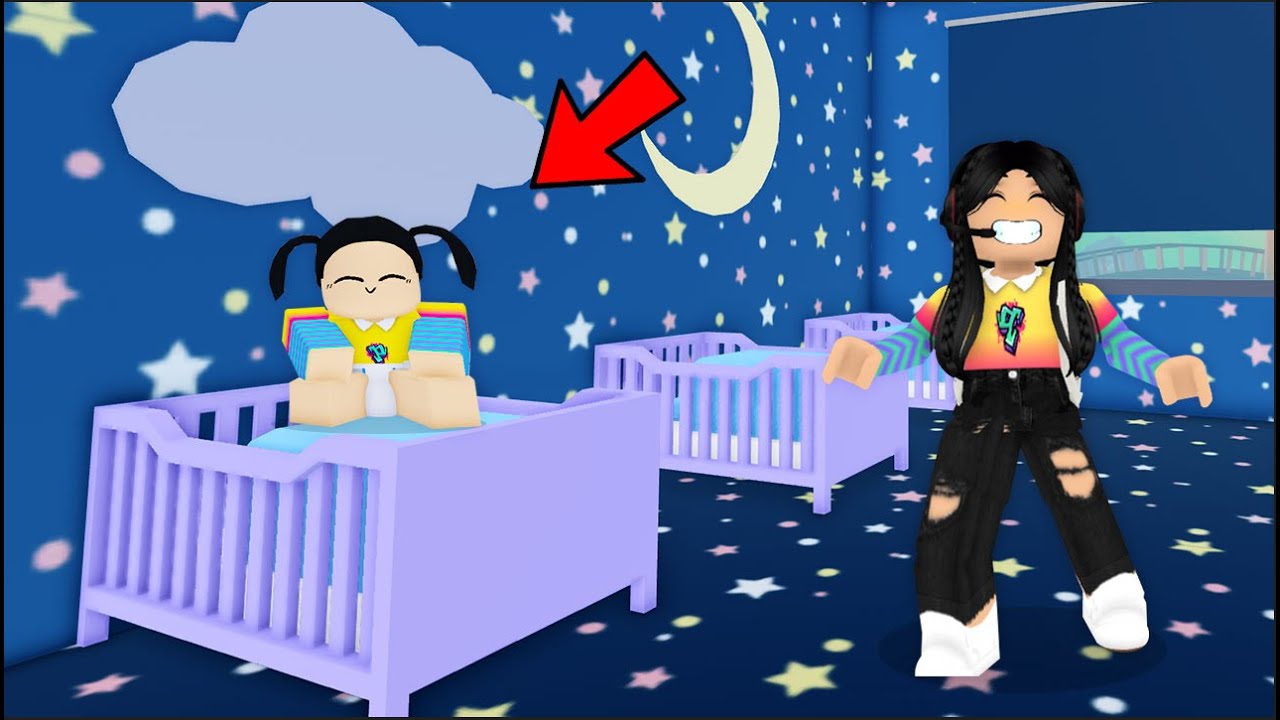MI HERMANITA SE CONVIERTE EN BEBÉ 👶 Y LA CUIDO EN ROBLOX | paolazgames ...