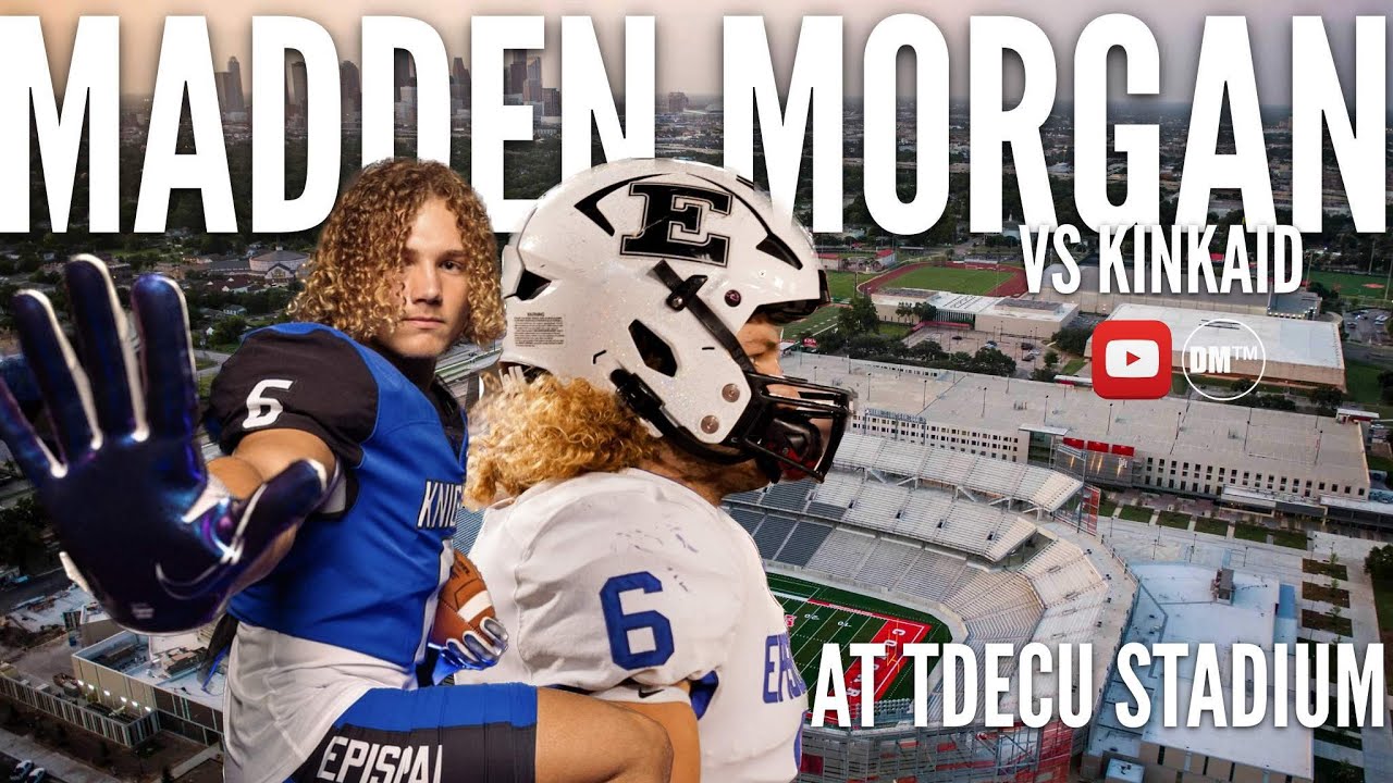 Private School Monster! 🔥 | Madden Morgan vs Kinkaid High School at ...