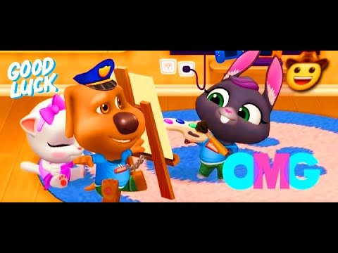 Good Luck Tom Friend's | My Talking Tom - YouTube