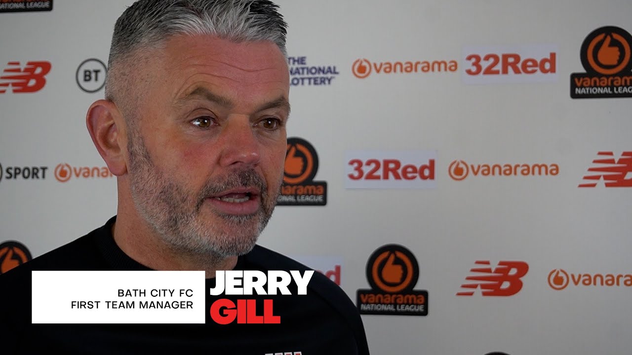 REACTION | Jerry Gill following Bath City v Hampton & Richmond Borough ...