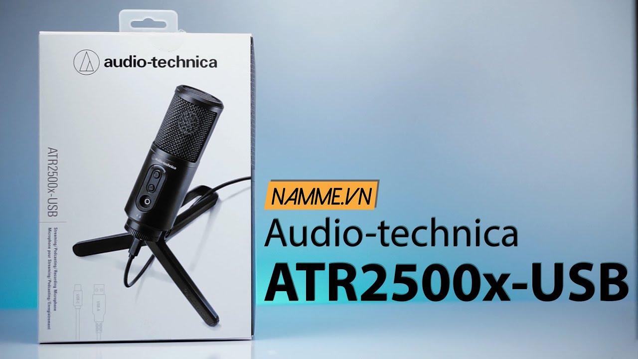Micro Audio-Technica ATR2500x-USB | Cả Phòng Thu Trong Tay Bạn | Nam Me ...
