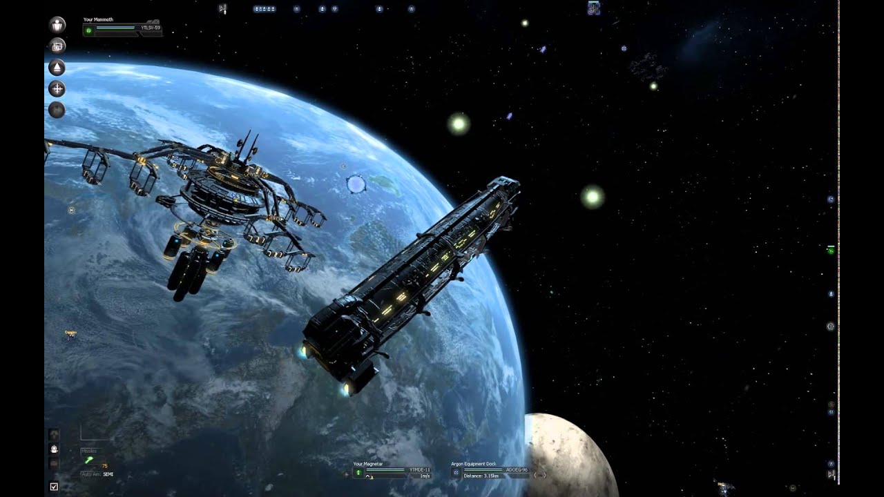 X3AP Docking with station extern view. - YouTube