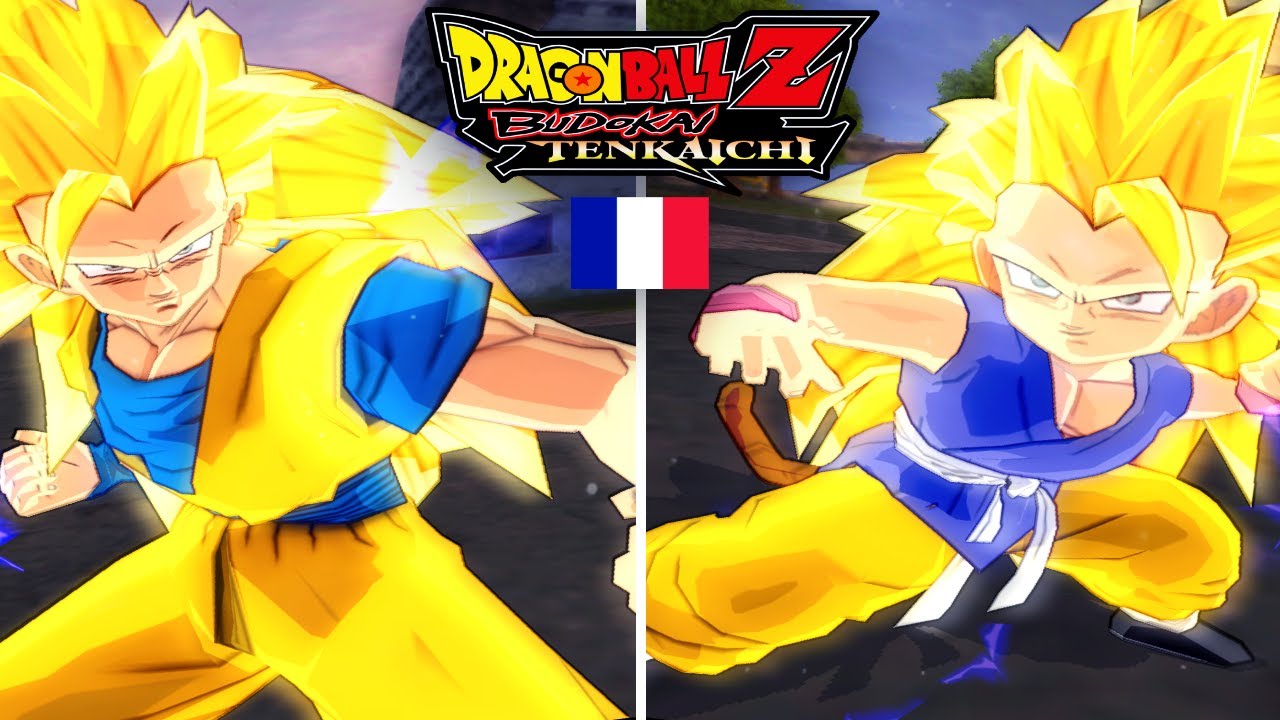 GOKU SSJ3 (GT) VS GOKU SSJ3 EN VF MOD VF : DRAGON BALL Z BUDOKAI ...