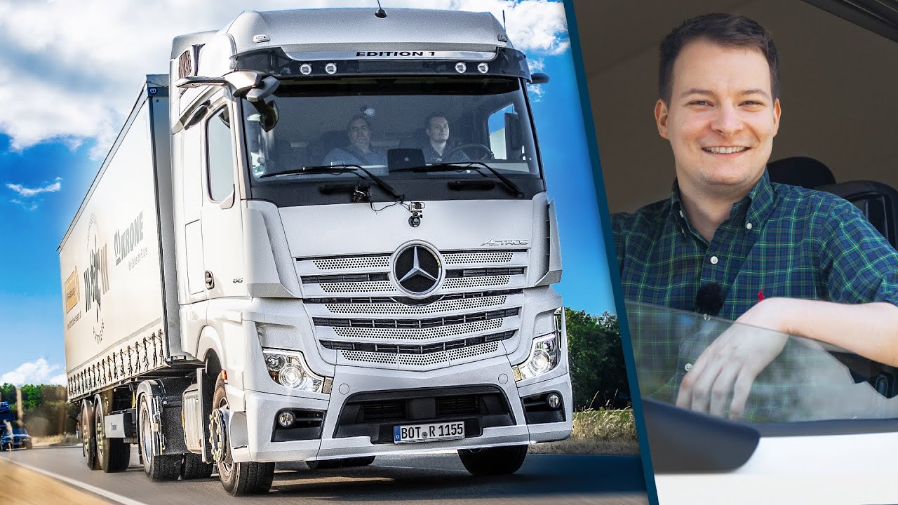 Meine erste LKW-Fahrstunde! Projekt LKW-Führerschein 1/2 - YouTube