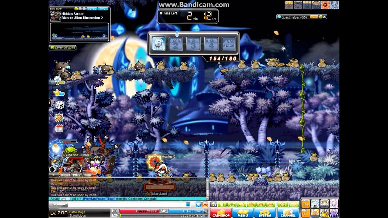 Maplestory GMS Alien Visitor PQ - YouTube
