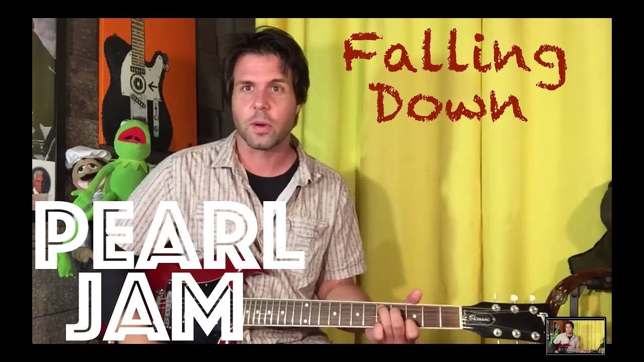 Guitar Lesson: How To Play Falling Down by Pearl Jam - YouTube