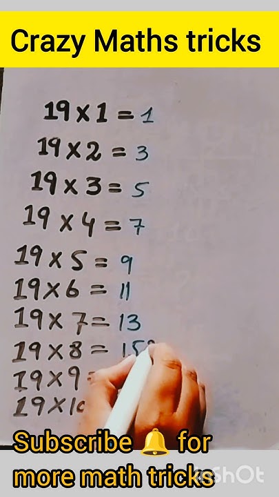 multiplication tricks #maths #multiplicationtricks #multiplication #trending#viralshort# ...