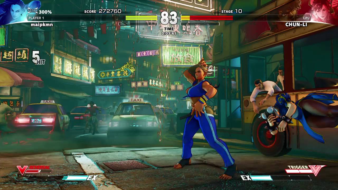 STREET FIGHTER V Stage Interaction - YouTube