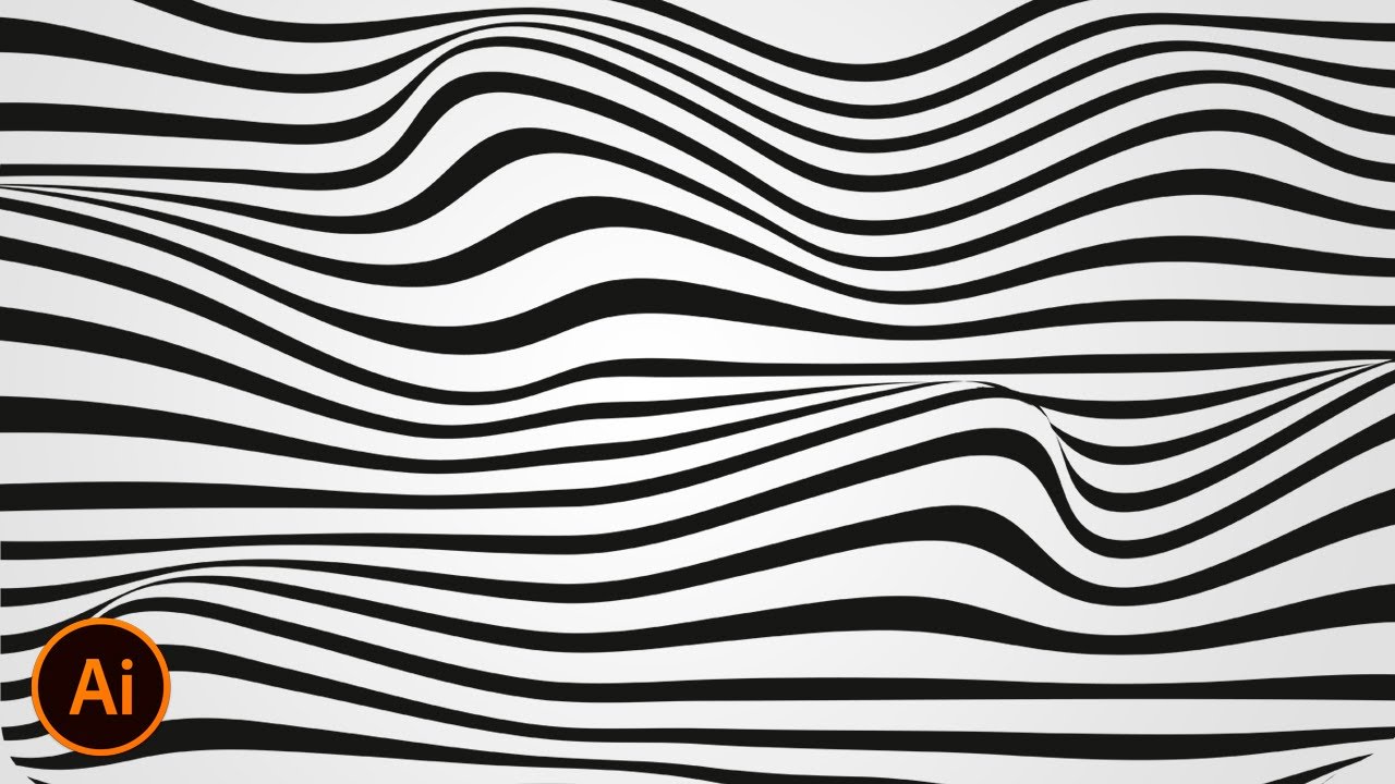 Textura Optica en Illustrator - Tutorial en español - YouTube