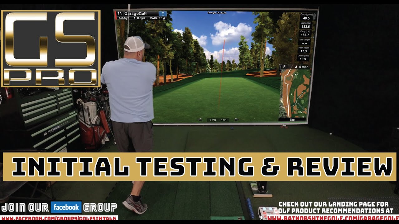 GS PRO Beta Initial Testing and Review - YouTube