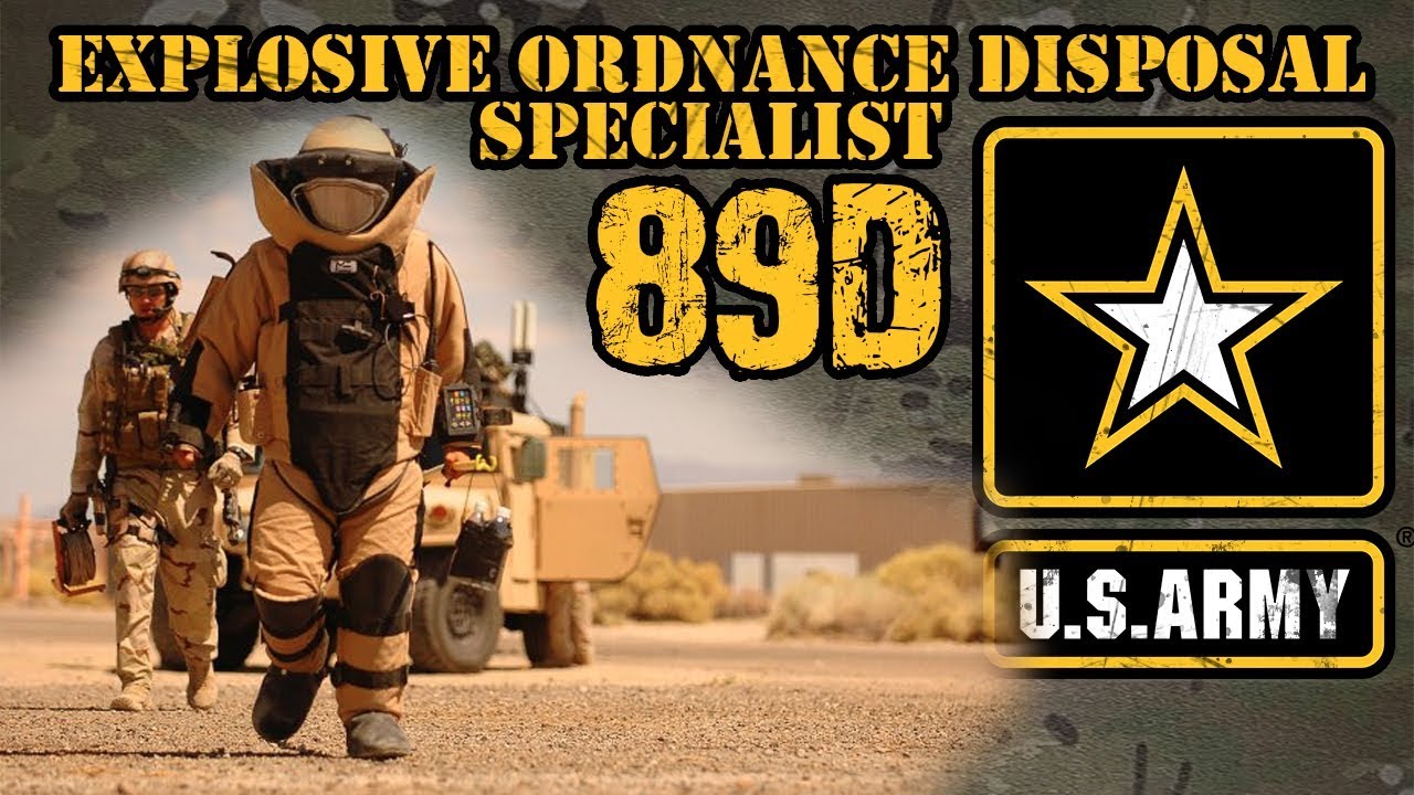 89D Explosive Ordnance Disposal Specialist - YouTube