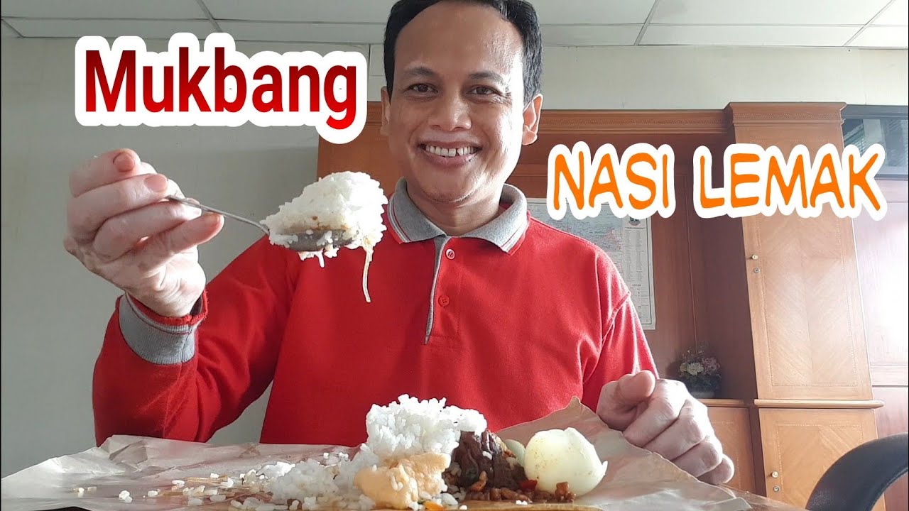 mukbang nasi lemak@guswit79 - YouTube