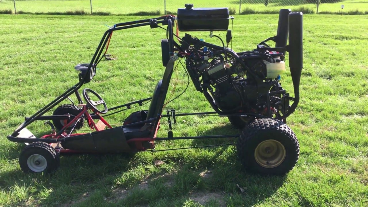 60+mph 250cc Go-Kart - YouTube