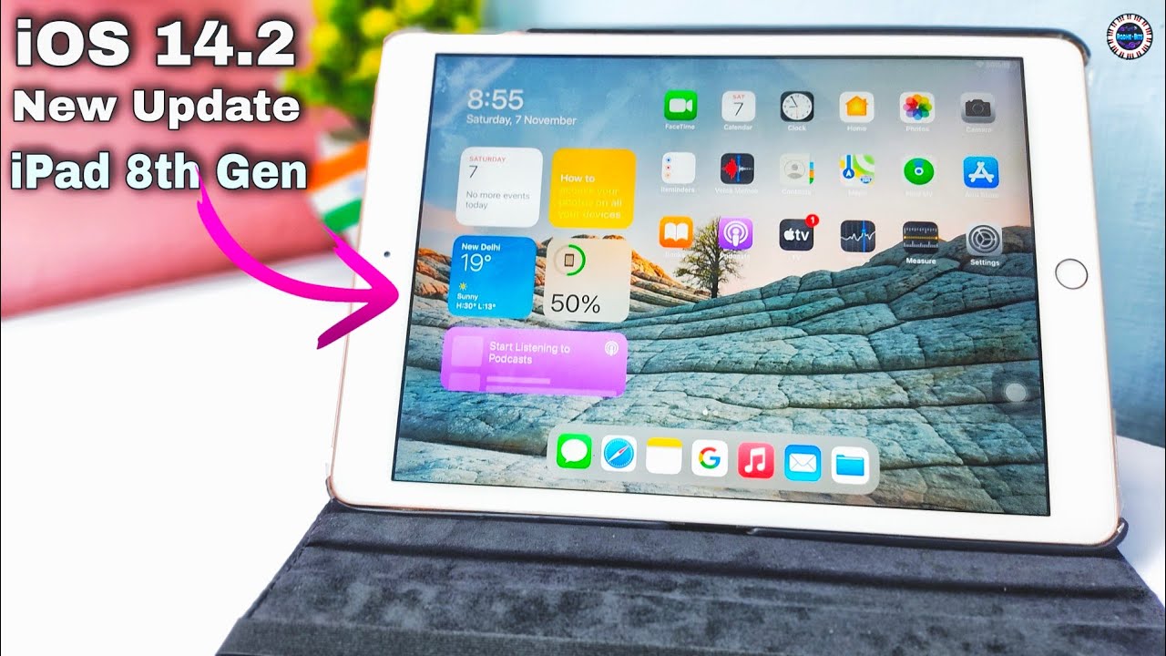 iPad 8th Generation First Big Update Full Tutorial In Hindi - IOS 14.2 ...