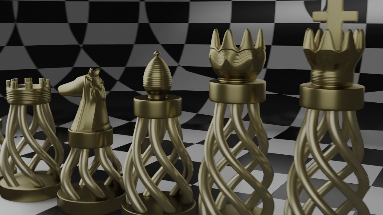 Chess in Blender - YouTube