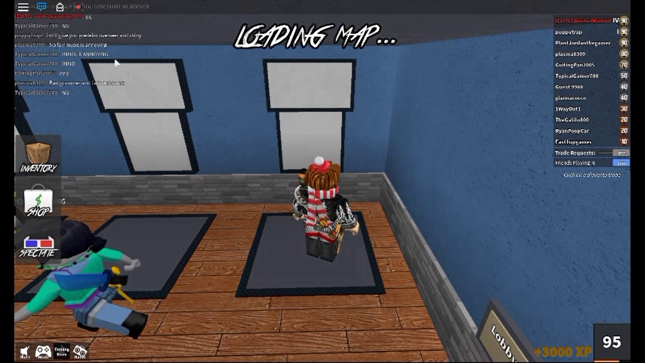 Roblox - MM2 - 360 WITH THE LUGER!?!?!? - YouTube