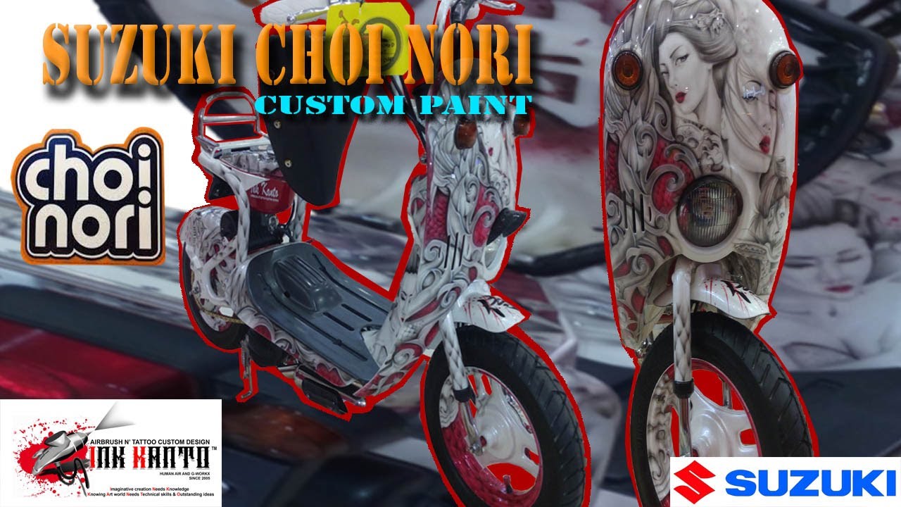 SUZUKI CHOI NORI COMPILATION//Inkkanto Custom Paint - YouTube