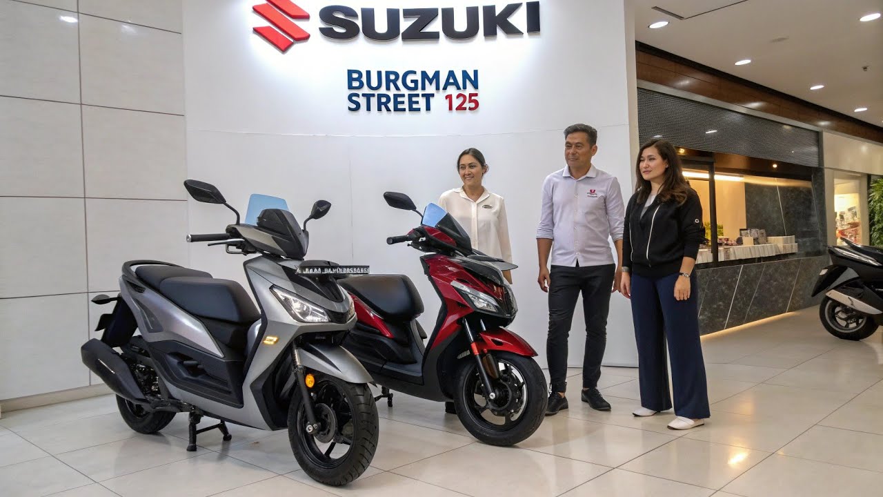 New Suzuki Burgman Street 125 (2025) FINALLY Launched! | Full ...