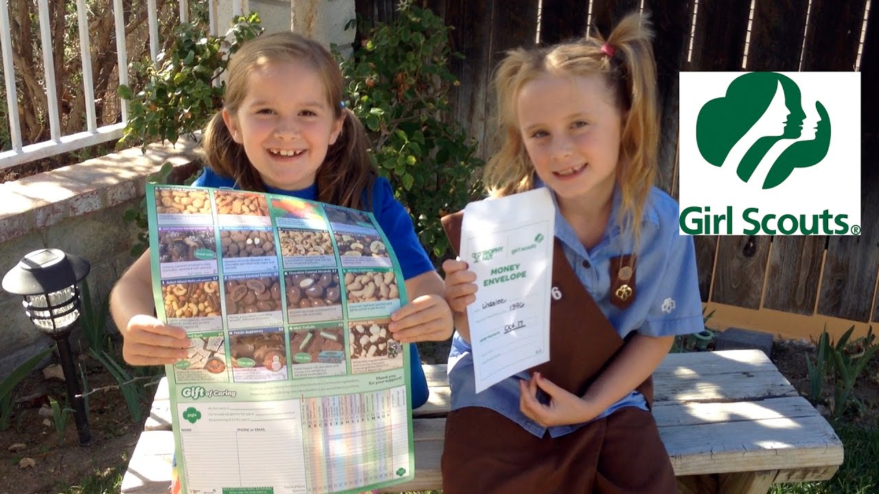 Autumn & Lindalee - Girl Scouts Candy Video - YouTube