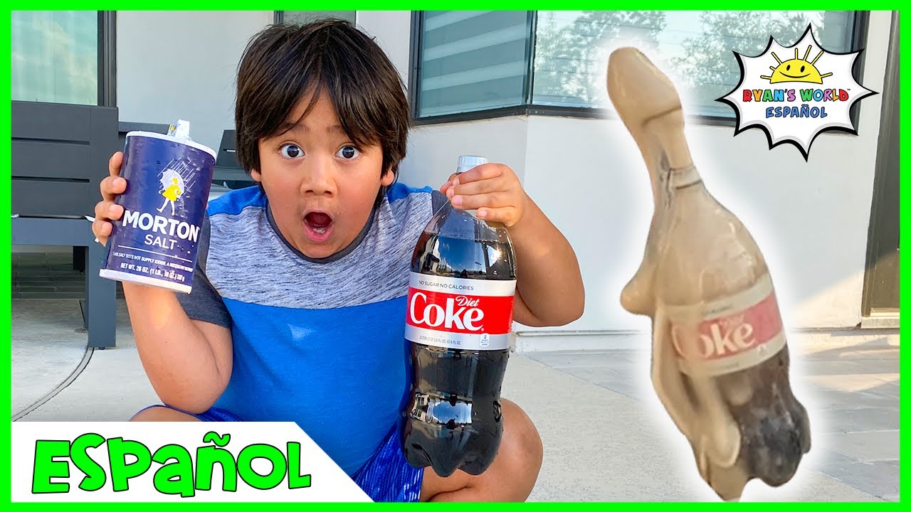 Proyecto De Feria De Ciencias De Coca Cola Light Y Mentos Experimento