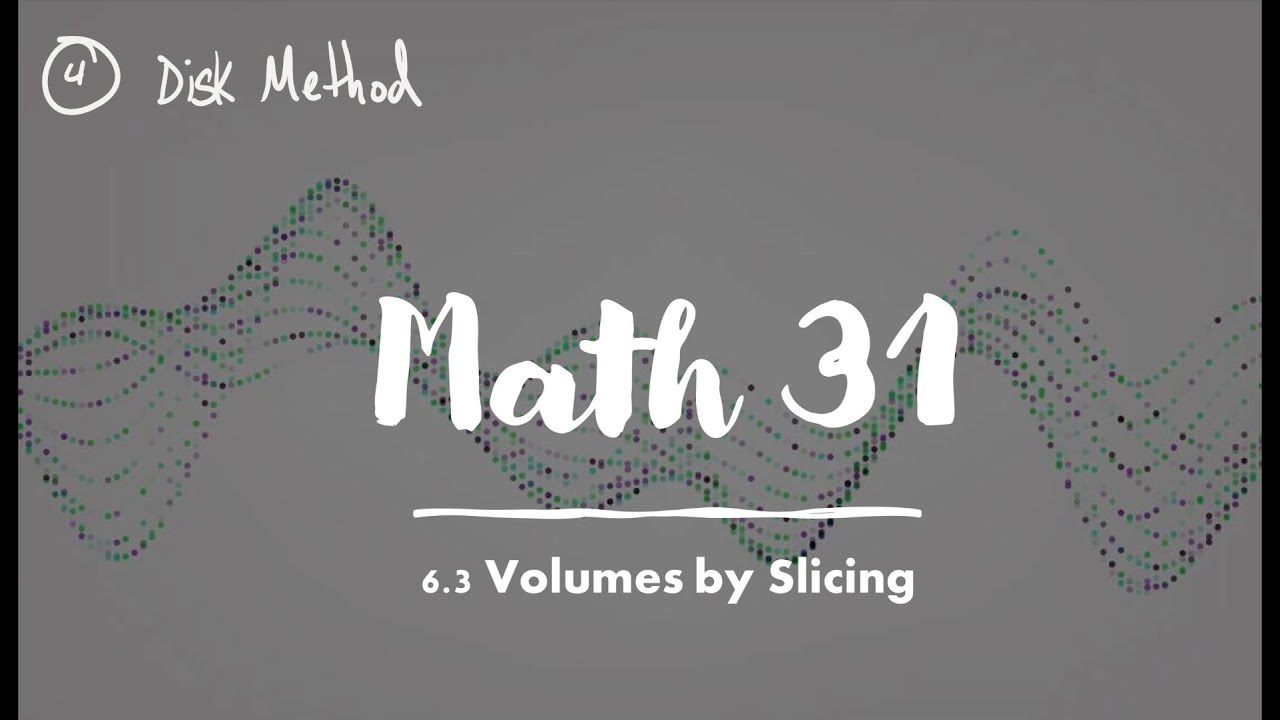 Math 31: 6.3.4 - YouTube