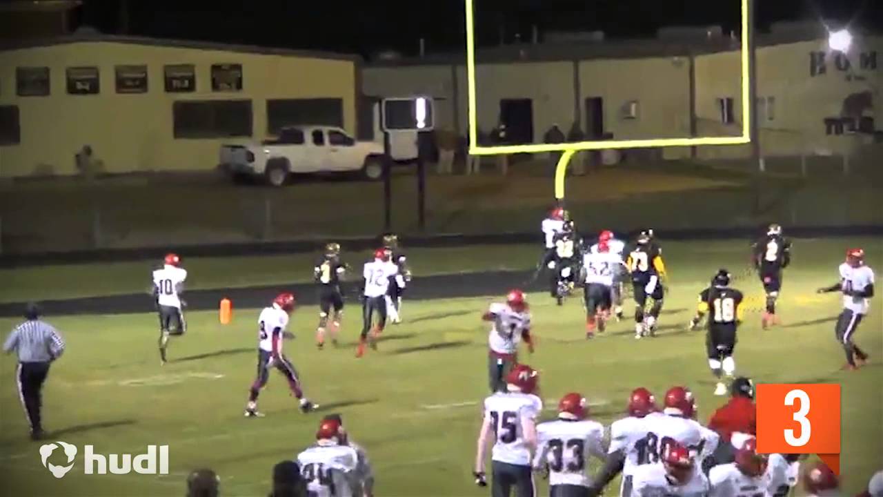 Hudl Top 5 High School Football Plays: Week 9 - YouTube