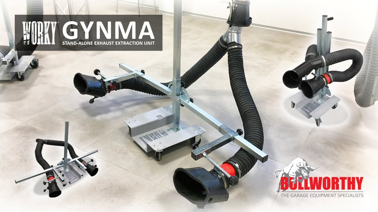 WORKY GYNMA Stand-alone Mobile Exhaust Extraction Unit - YouTube